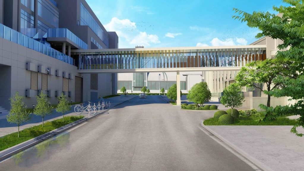 Beanfield Centre Sky Bridge - Exhibition Place