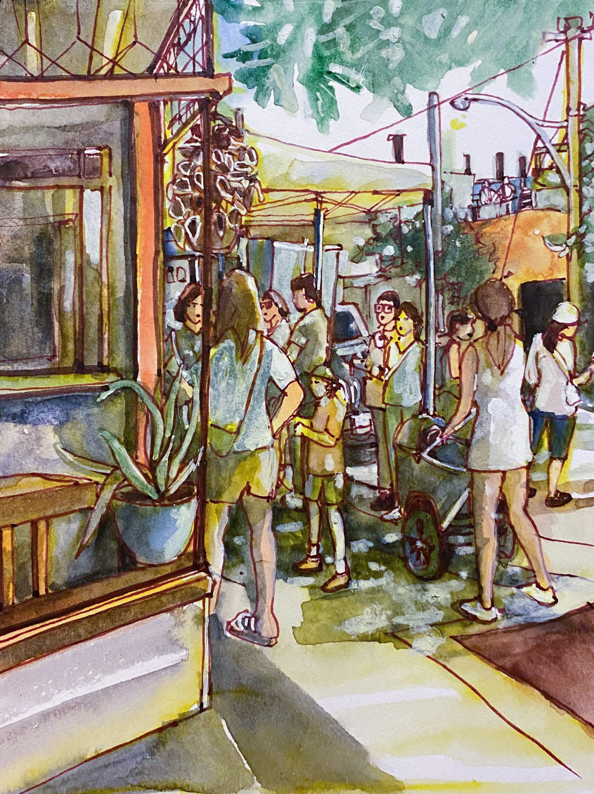Urban Sketching: Create a Story in Your Drawing with Vivian Soetikno at ...